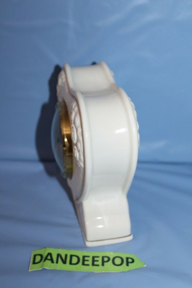 Lenox Heart Roses Home Mantle Shelf Clock | eBay