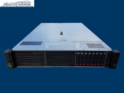 HPE DL380 Gen10 G10 2x Bronze 3104 1.7GHz 6C 128GB 8x 1TB SATA 7.2K ...