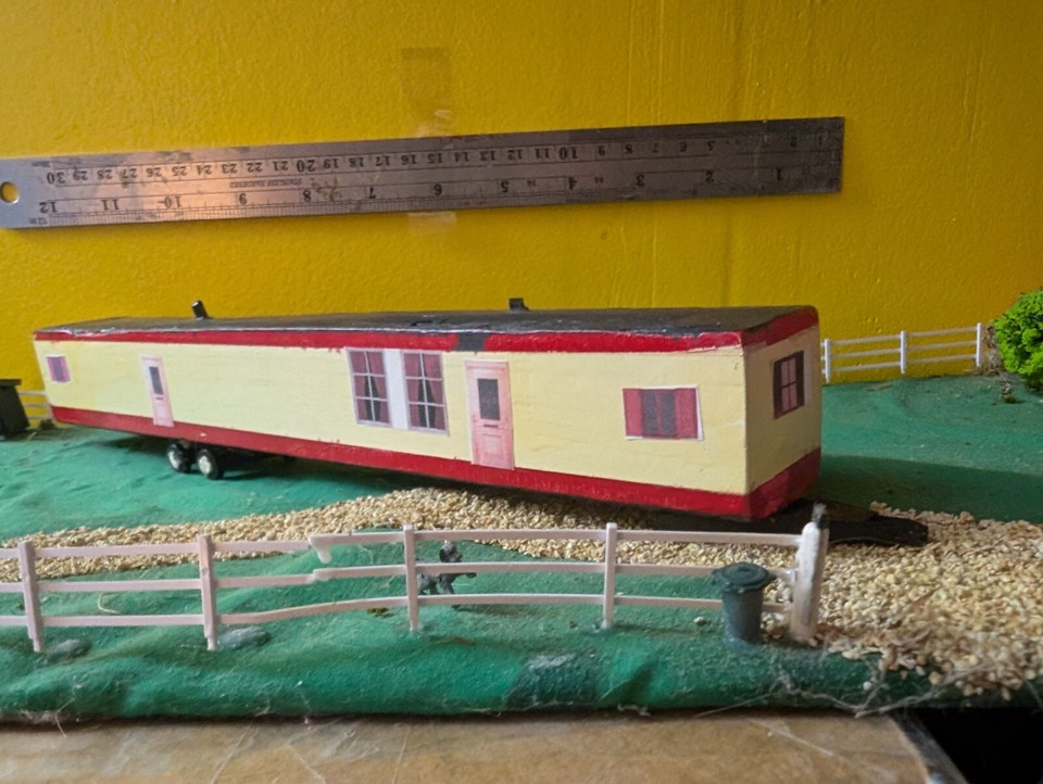 #37 HO SCALE HOUSE TRAILER | eBay