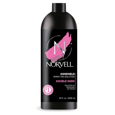 NORVELL DOUBLE DARK SUNLESS AIRBRUSH SPRAY TAN SOLUTION 33.8 oz ...