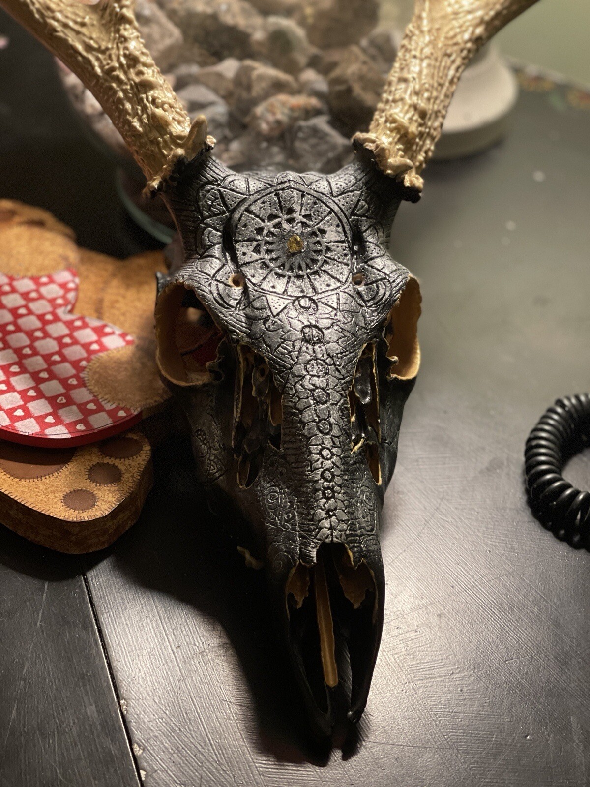 Tribal Deer Skull Designs