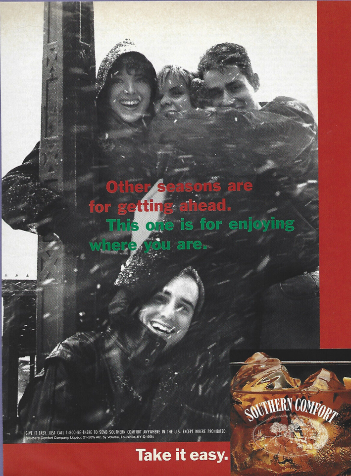 Southern Comfort Take it Easy Print Ad, Southern Comfort Magazine Ad | eBay