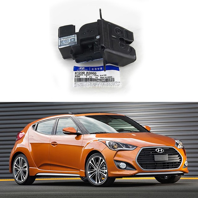 Tailgate Trunk Lock Latch Actuator OEM 812302V000 Hyundai Veloster 2012 ...