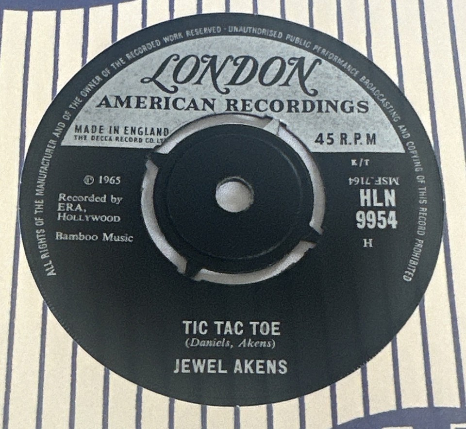 JEWEL AKENS - THE BIRDS AND THE BEES 7" VINYL RECORD 1965 VG+ / M | eBay