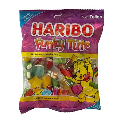 HARIBO Funky Tüte, Fruchtgummi/ Fruchtgummikonfekt 175g | eBay.de