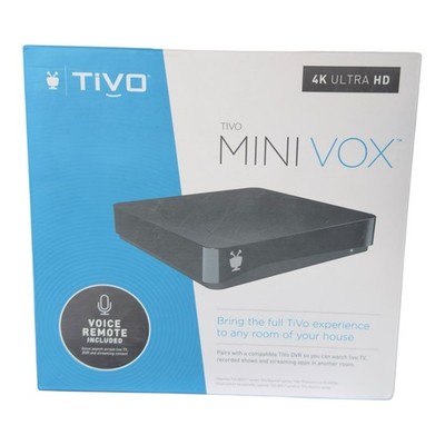 TiVo Mini VOX 4K UHD (TCDA95000) Streaming Media Player With Voice ...