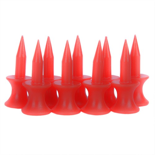 50x Red Golf Tee Sport Double-deck Golf Ball Tees 31MM YW-DC | eBay