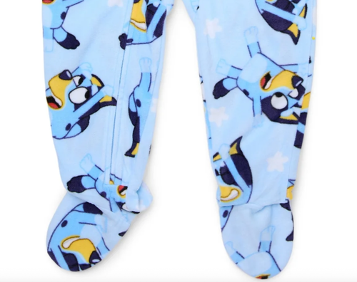 Bluey Pajamas Disney Bingo 2T 3T 4T 5T Toddler Boy Girl Footed Footie ...