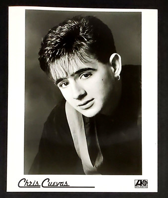 1991 Chris Cuevas Pop Singer Somehow Someway Atlantic Vintage Promo ...