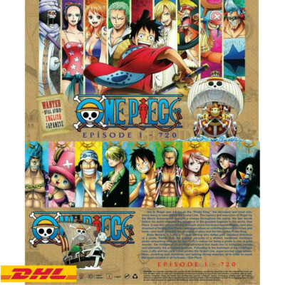 One Piece DVD Anime Box Set Episodes 1-720 - Complete Collection ...
