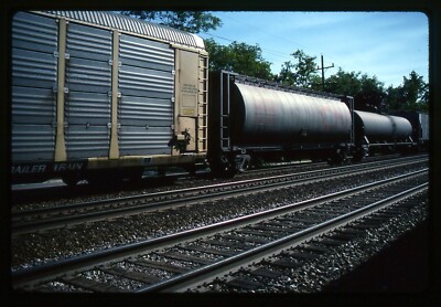 Railroad Slide - Canadian National #370907 Covered Hopper Car 1988 ...