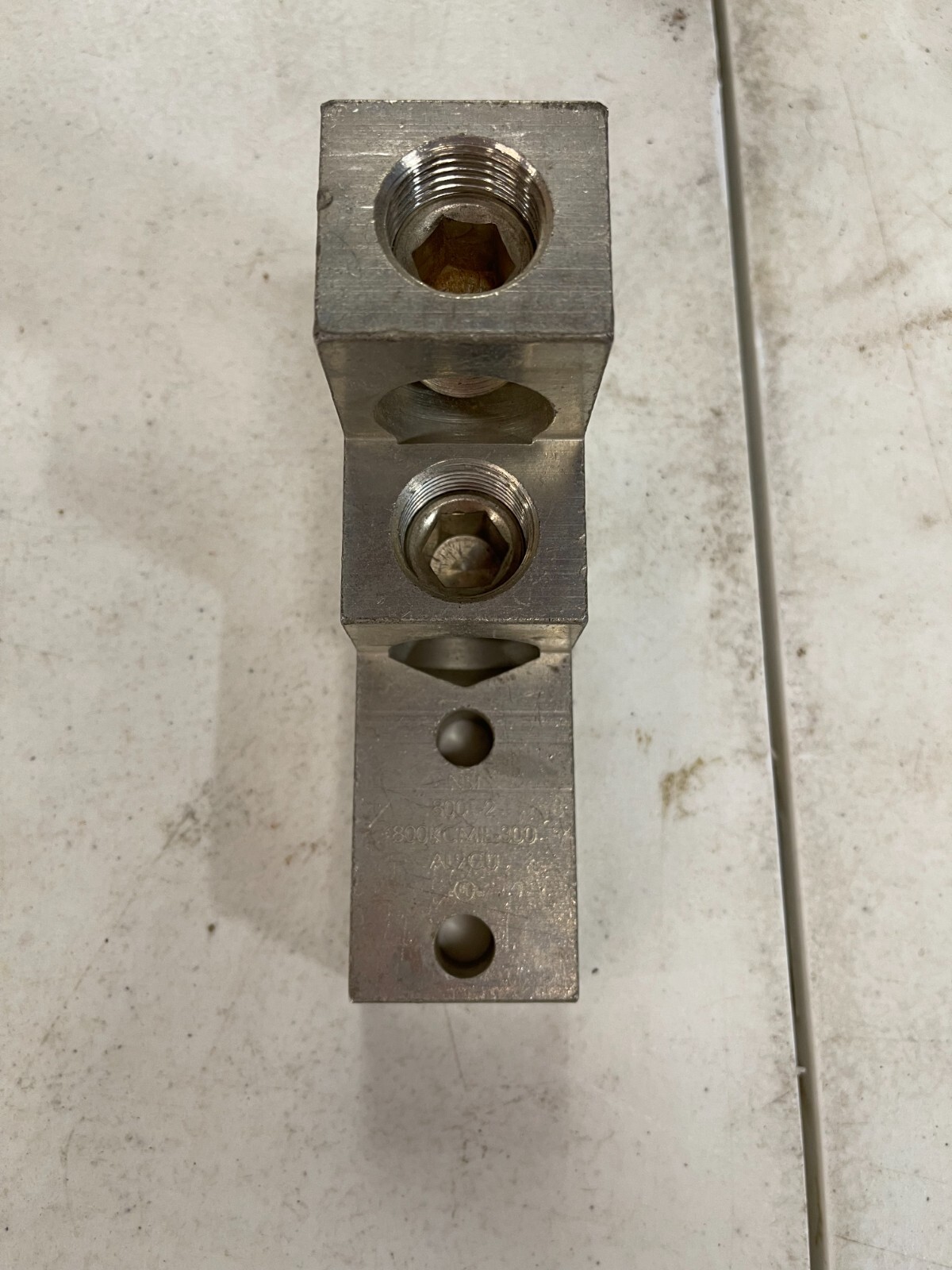 NSI 800T-2 Mechanical Connector 800KCMIL-300 Aluminum Dual Rated ...