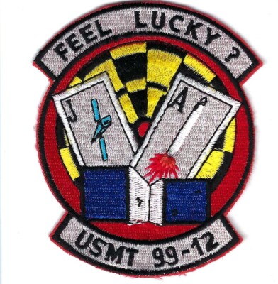 PATCH USAF CLASS 99-12 UNDERGRADUATE SPACE & MISSILE TRAINING VANDENBERG JT11 | eBay