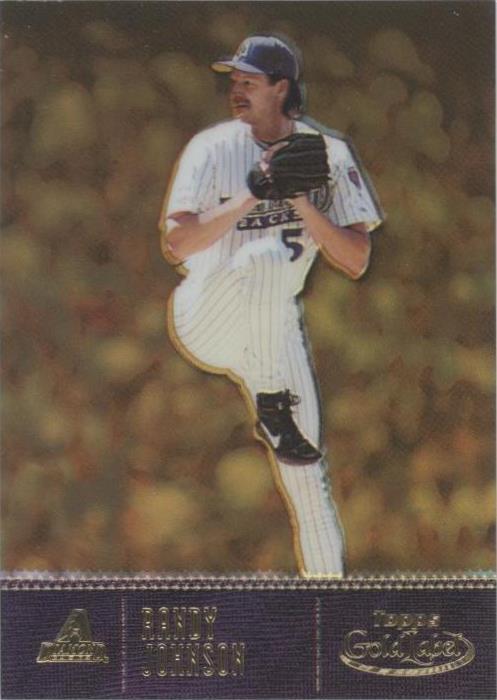 2001 Topps Gold Label - Randy Johnson #87 Class 1 Gold /999 for sale ...