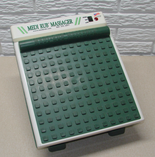 MEDI RUB 2 speed FOOT MASSAGER MR-3F Vibrating Type works GREAT !! f2 ...