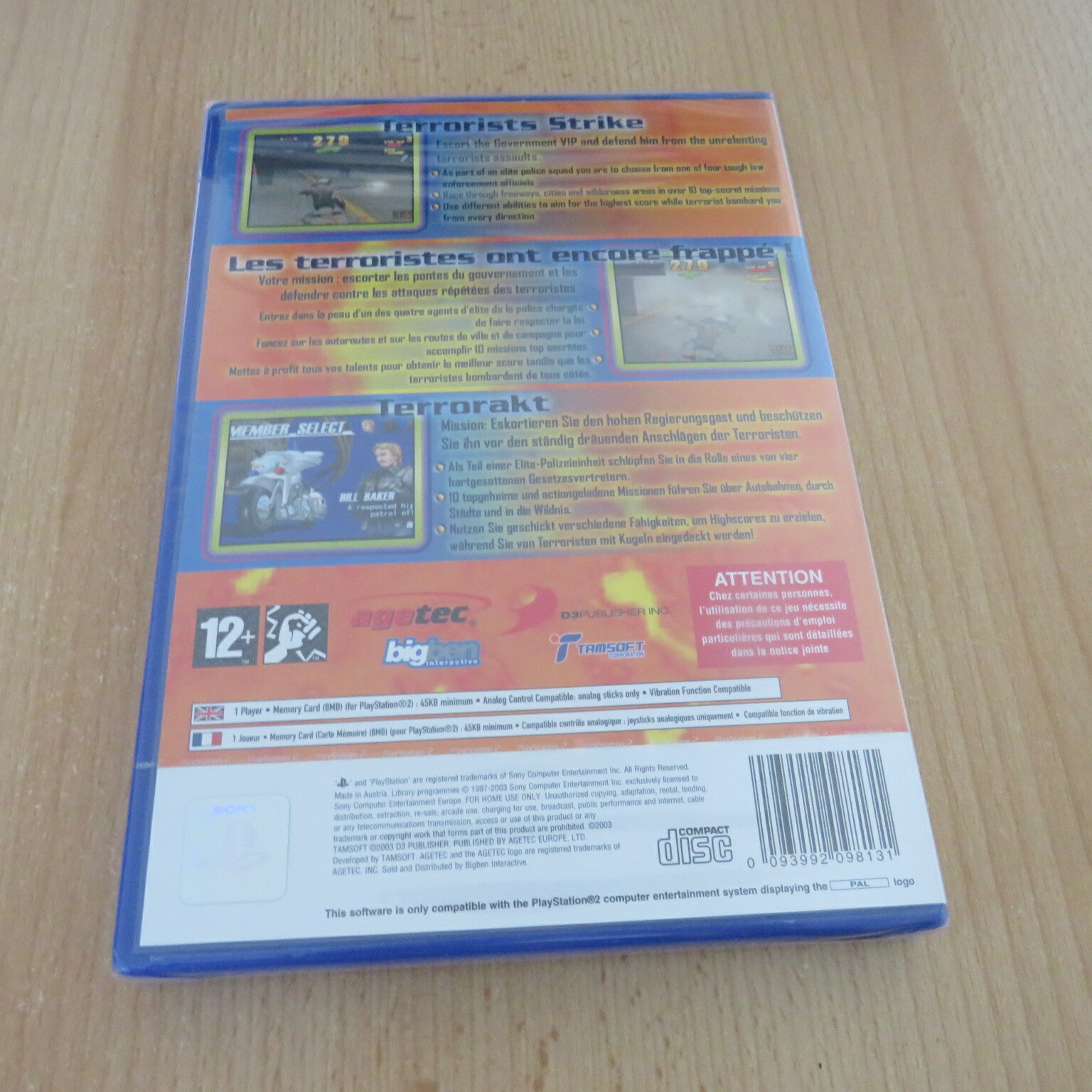 Police Chase Down (Sony PlayStation 2, 2004) - European Version for ...