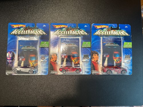 2004 hot wheels acceleracers lot of 3 Hollowback, Rollin’Thunder ...