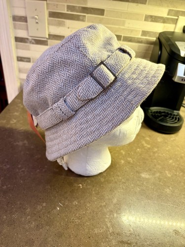 NWT Wallaroo Tamworth Wool Tweed Bucket Hat Cream Wool UPF 50 One Size ...