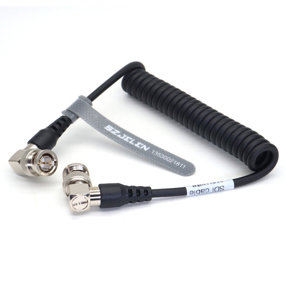 Elbow BNC HD SDI Video Coaxial Cable 75 Ohm Coaxial Cable Camera SDI ...