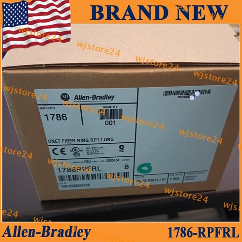 NEW PLC 1786-RPFRL /B AB CNet Fiber Ring Long Distance Repeater ...