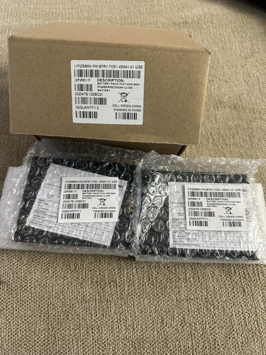 NEW Box of 2 Genuine Zebra Battery BTRY-TC51-43MA1-01 BT-000314 | eBay