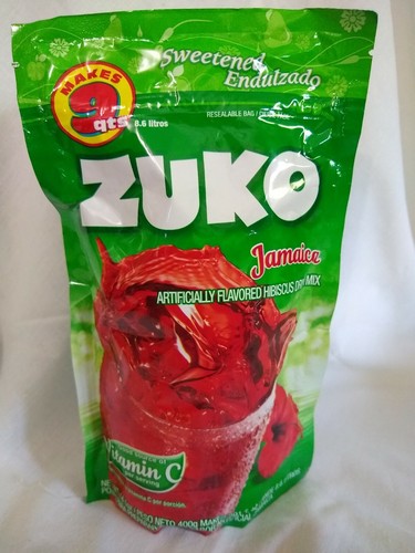 Zuko Aguas Frescas Hibiscus Jamaica Drink Mix - 14.1 Ounce in Portugal ...