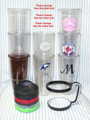 Eclectic 24 Oz Tervis Tumbler / Lids / Handle - Quantity Discounts | eBay