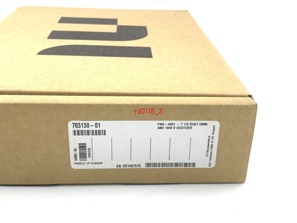 new National instruments NI PXIe-4081 7½ bit PXI digital DMM Module ...