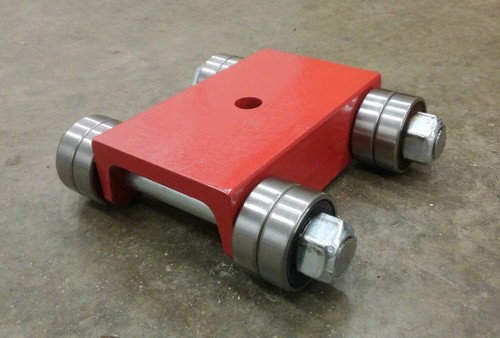 MADE IN USA 8,000lbs Machinery Skates Low Profile, 1.70" high, Lathe ...