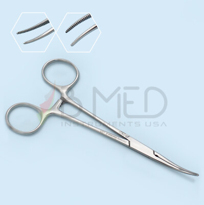 Coller Crile Artery Forceps 5.5" Delicate Curved Serrated Surgical ...