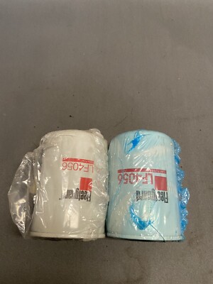 2X LF4056 GENUINE Fleetguard OEM Cummins OIL LUBE FILTER Fits 1173481 ...