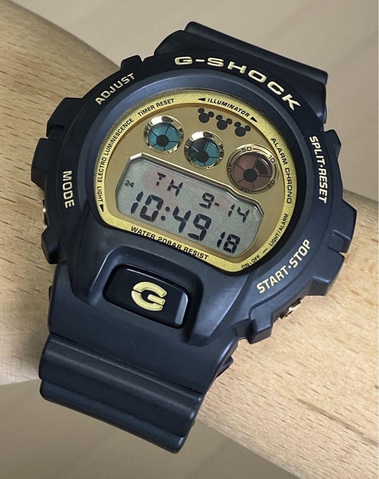 G-Shock Disney 25th Anniversary Mickey DW-6900 Limited | eBay