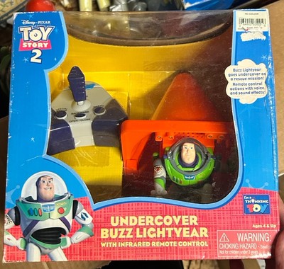 Disney Pixar Toy Story 2 Undercover Buzz Lightyear Infrared Remote ...