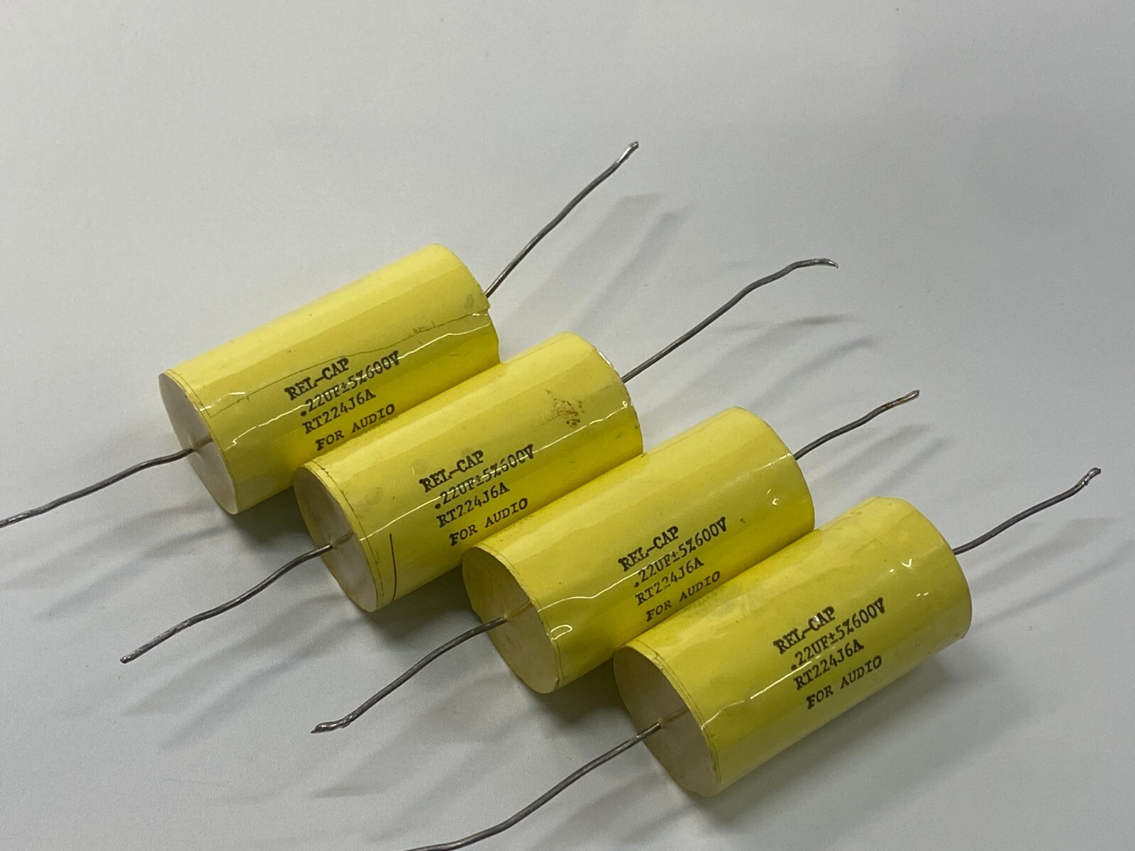 1pcs REL-CAP RT 0.22uF (220nF) 600V 5% Axial Capacitor - RT224J6A "Used ...