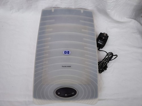 HP Scanjet 3400C C7720A Flatbed Scanner with Power Adaptor | eBay