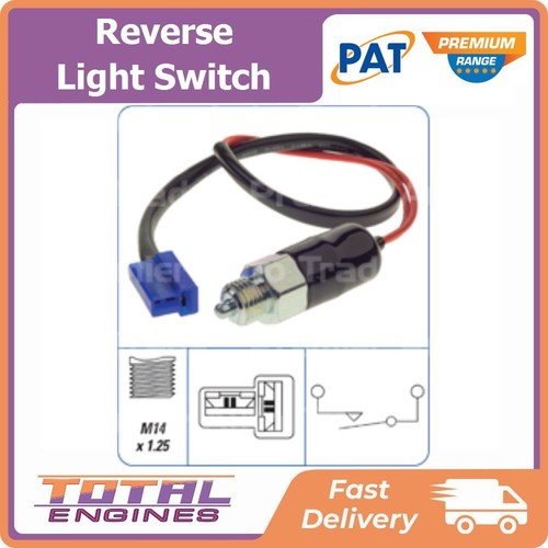 PAT Premium Reverse Light Switch fits Holden Scurry YB 1.0L 4Cyl F10A ...