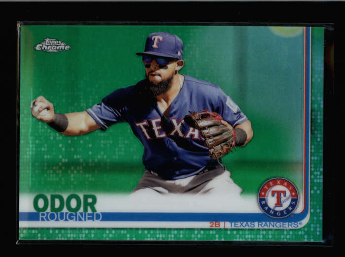ROUGNED ODOR 2019 TOPPS CHROME #191 GREEN REFRACTOR #61/99 AX2631 | eBay