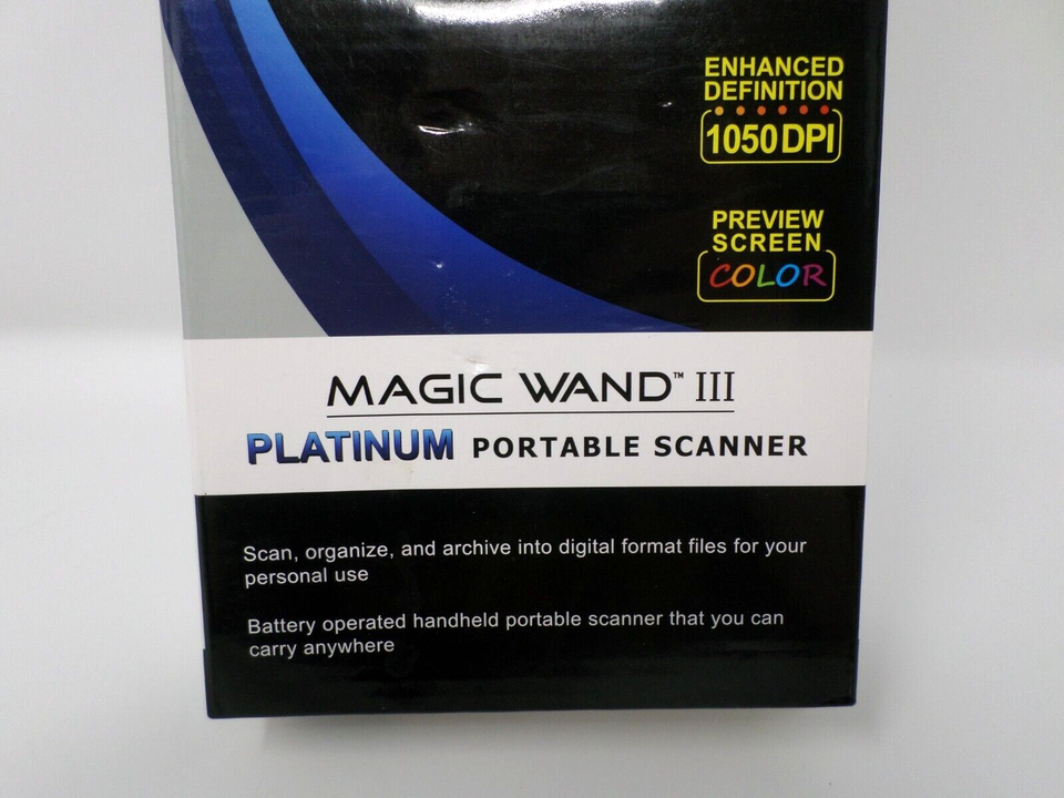 VuPoint Magic Wand III Platinum Portable Scanner 1050 DPI ST442PE | eBay