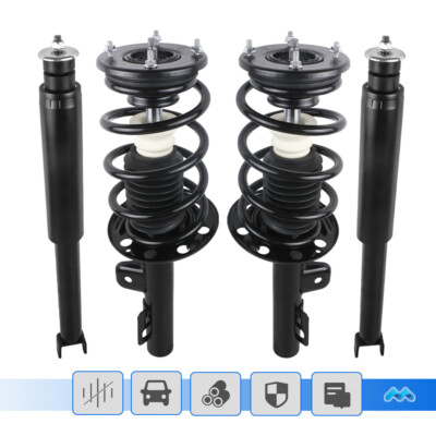4Pcs Front & Rear Struts Shocks Absorbers For 2009-2012 Ford Flex Sport ...