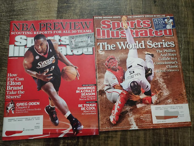 Sports Illustrated (Nov. 3, 2008 & double issue Oct. 27, 2008) | eBay
