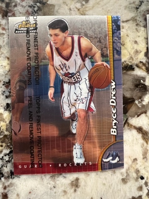 1998-99 TOPPS FINEST ROOKIE CARD HOUSTON ROCKETS BRYCE DREW #241 | eBay