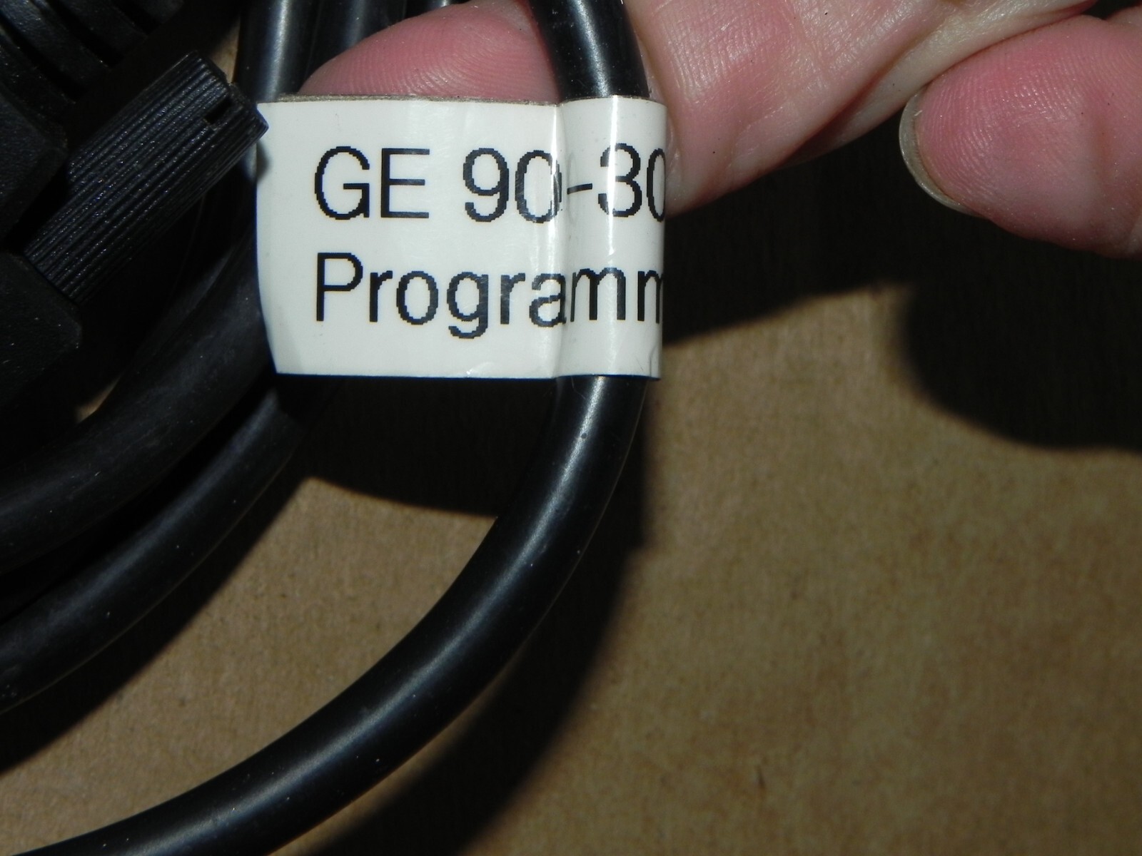 GE-9030-PRG-CBL GE 90-30 PROGRAMMING CABLE W/GE HE693SNP232A ADAPTER ...