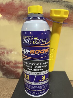Royal Purple 11757 MAX BOOST Octane Booster & Stabilizer Additive 16oz ...