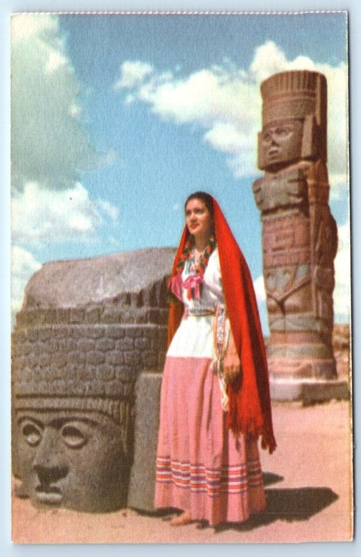Ruinas de Tula Native Woman Hgo. MEXICO Postcard | eBay