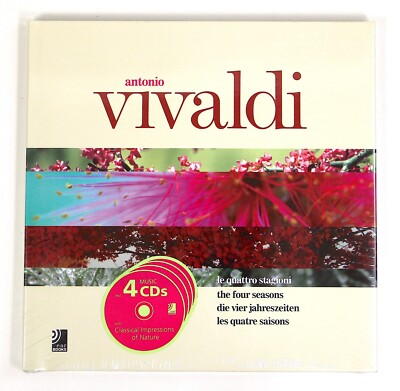 Classical Music Collection The Four Seasons Antonio Vivaldi Book | eBay