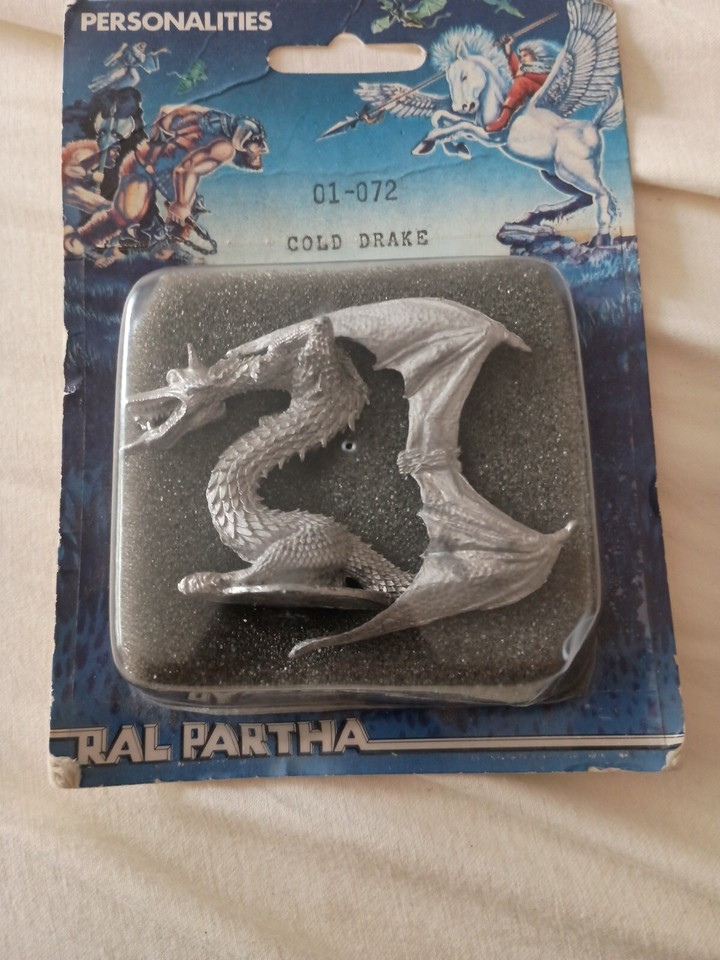 Ral Partha: Personalities : metal Cold Drake Dragon 01-072 New In Box ...