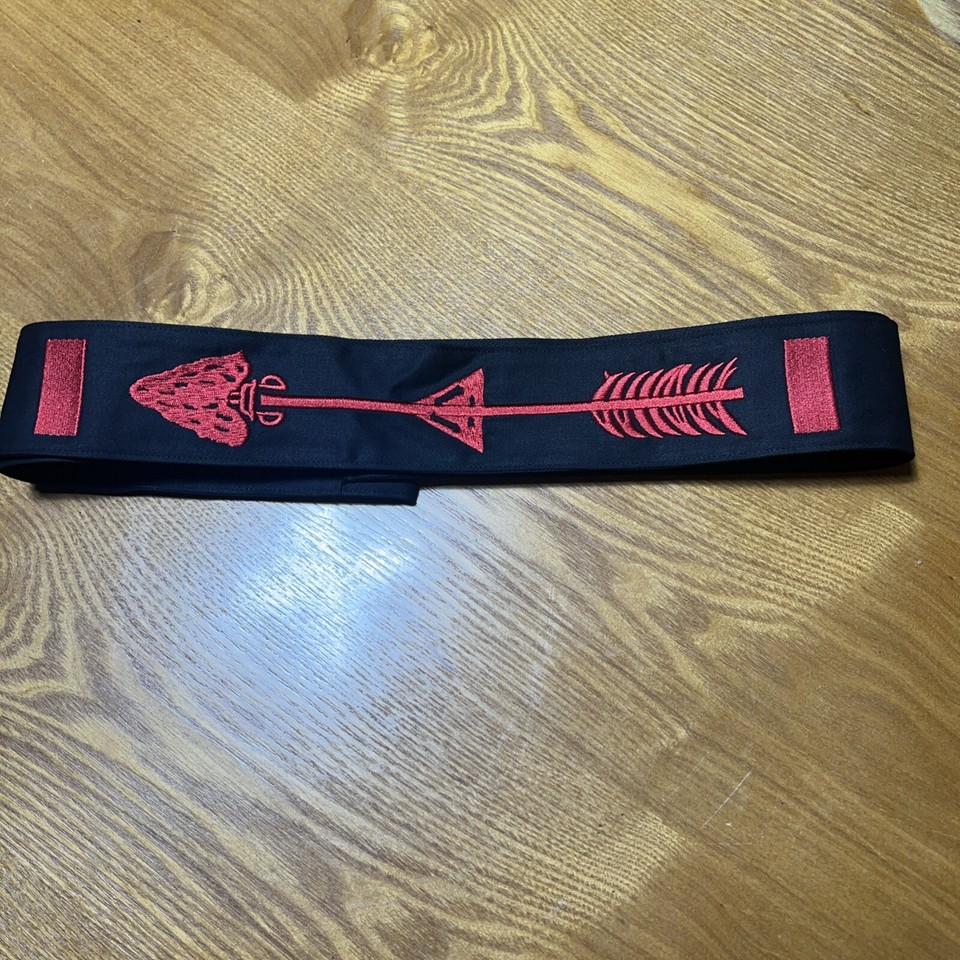 Black With Red Arrow OA Vigil Sash 65” Unofficial Collectors Sash | eBay