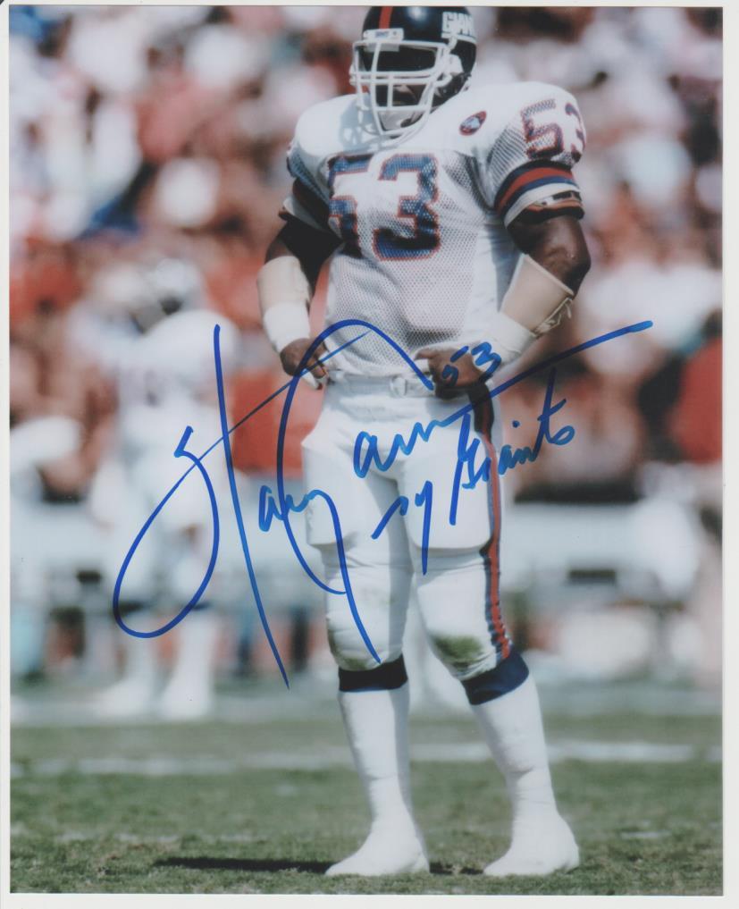 Harry Carson AUTOGRAPHED NEW YORK GIANTS 8x10 PHOTO SIGNED | eBay