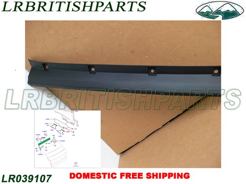 LAND ROVER TAILGATE MOULDING UPPER COVER RANGE R EVOQUE OEM NEW ...