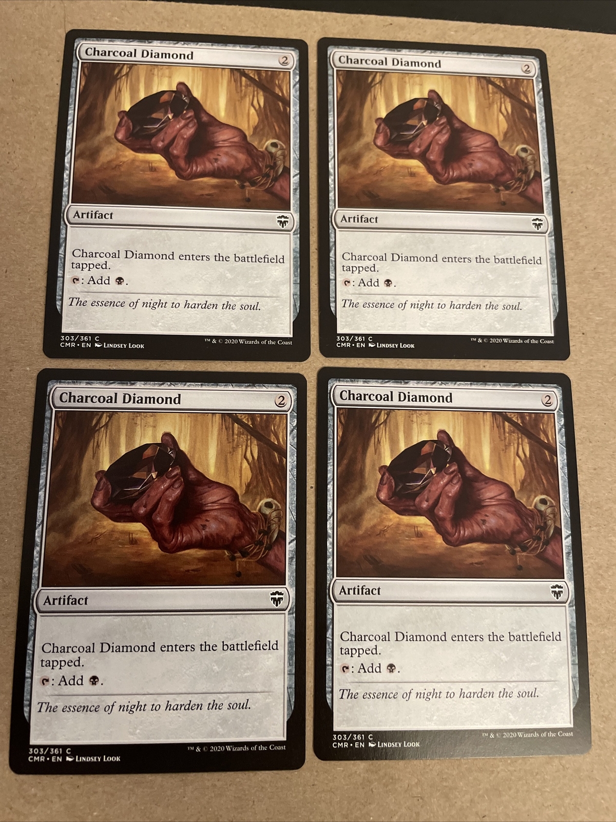 x4 - Charcoal Diamond - Commander Legends, MTG NM/M 303/361 | eBay